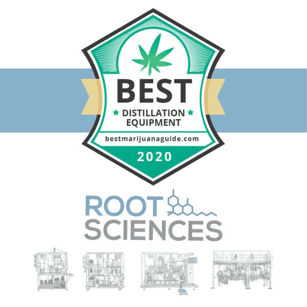 Root Sciences Awarded for Top THC Distillation Equipment (July 2020)